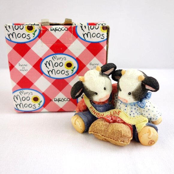 Enesco | Accents | Vintage 994 Enesco Mary Moo Moos We Make A Great ...